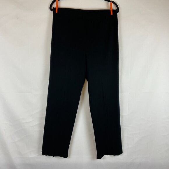 Ming Wang | Pants & Jumpsuits | Ming Wang Knit Pants M Black Elastic ...